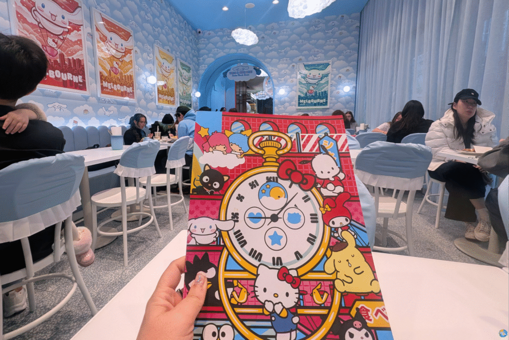 Hello Kitty and Friends Cafe en Melbourne Central - Experience Your Dream